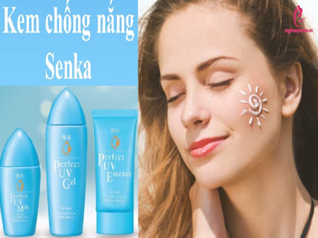 Kem chống nắng Senka Perfect UV SPF 50+ PA dạng Gel và Sữa ...
