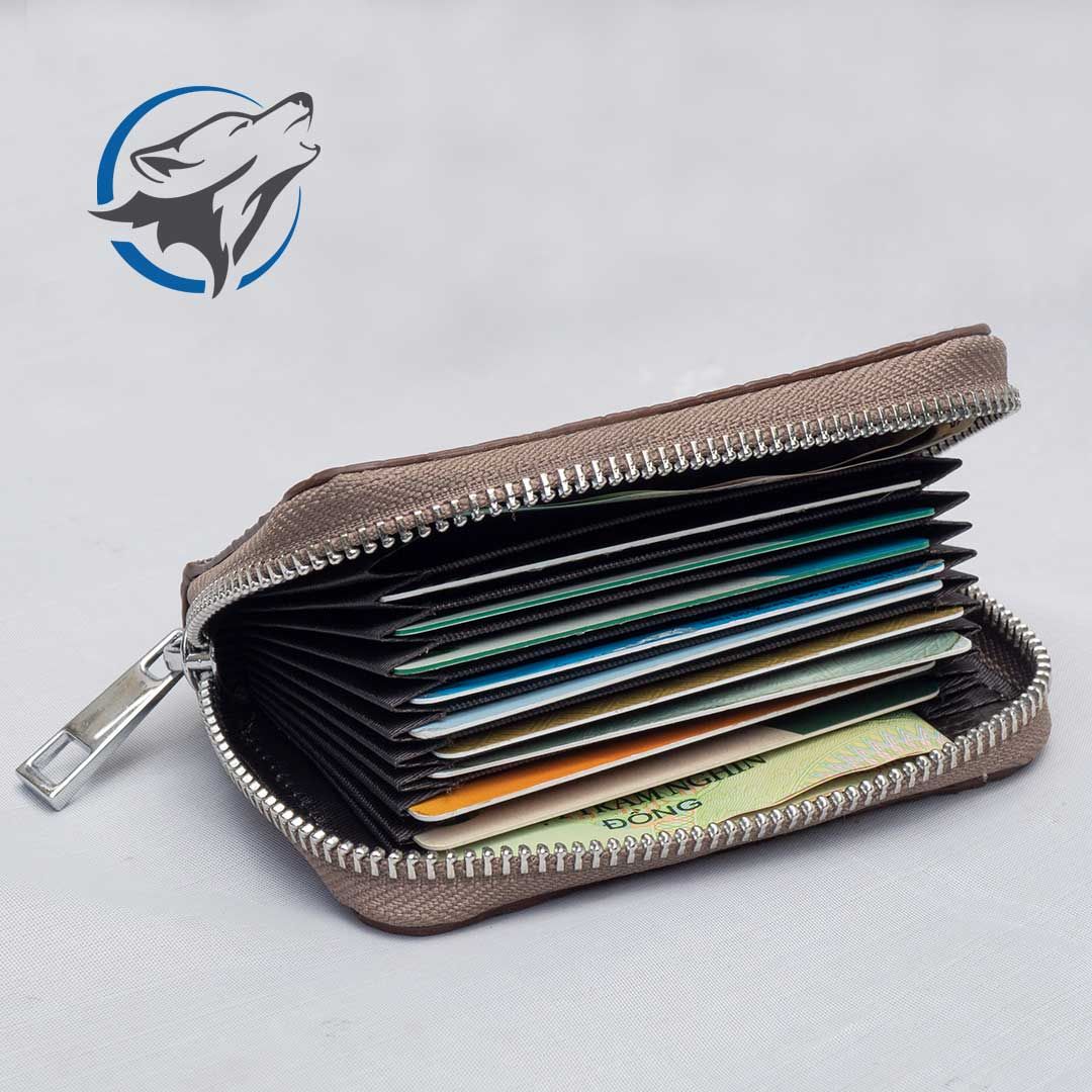 Ví Cầm Tay Nữ Mini Cao Cấp Hàng Hiệu Nhiều Ngăn Cute Da Thật VNNG-009 ...