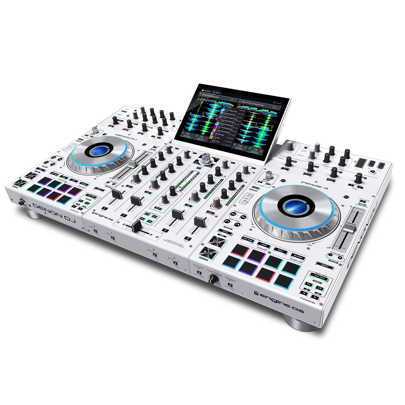 Denon Prime 4 White– Hyper Shop