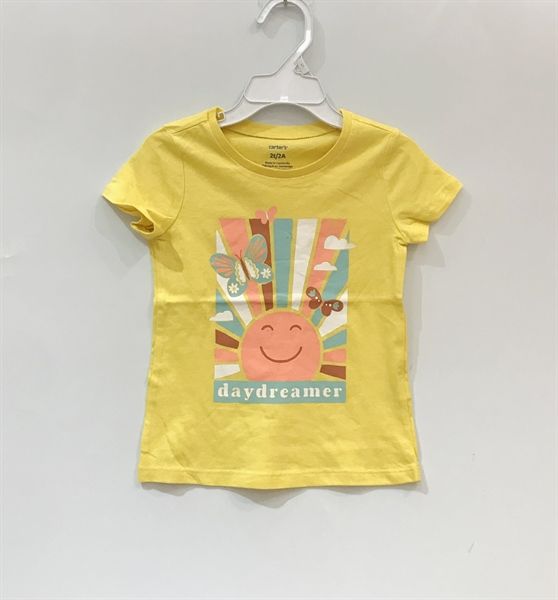 Áo thun Carter vàng mặt trời daydream bé gái – HathaStore