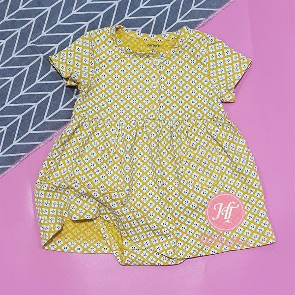 Body váy Carter vàng hoa bé gái – HathaStore