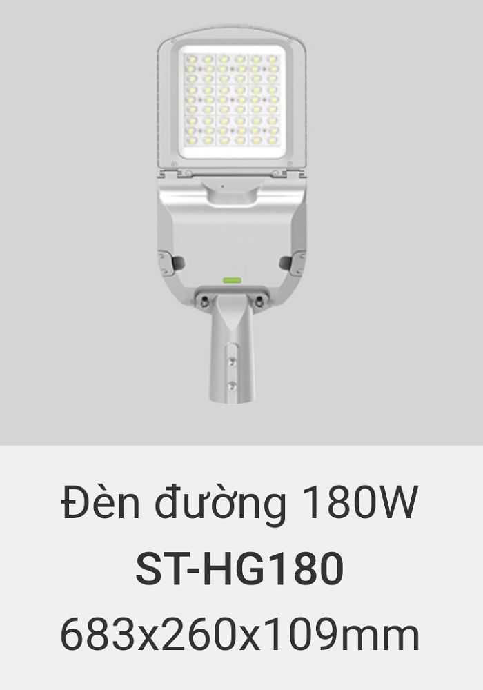 Đèn đường led vinaled 180w ST HG180 – ĐÈN TRANG TRÍ ĐẸP, HIỆN ĐẠI, GIÁ TỐT NHẤT