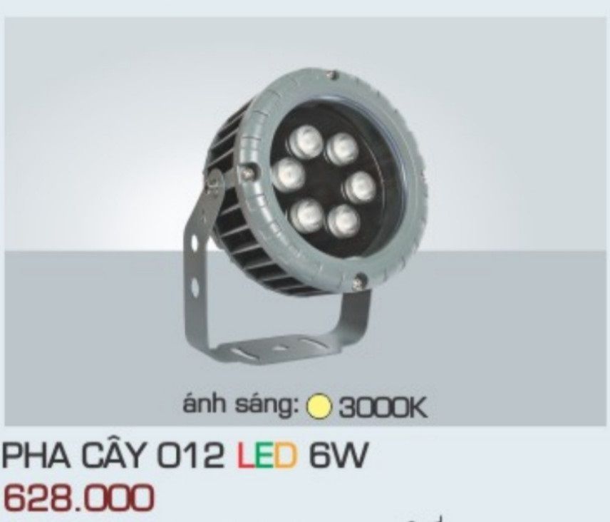 ĐÈN RỌI NGOÀI TRỜI ANFACO PHA CÂY 012 LED 6W – ĐÈN TRANG TRÍ ĐẸP, HIỆN ĐẠI, GIÁ TỐT NHẤT