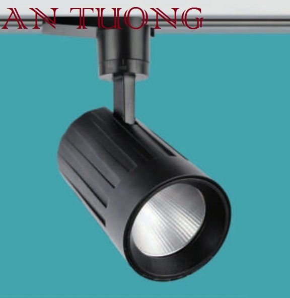đèn rọi ray COB 30W vỏ trắng, đèn rọi led gắn thanh ray COB 30w vỏ đen ...