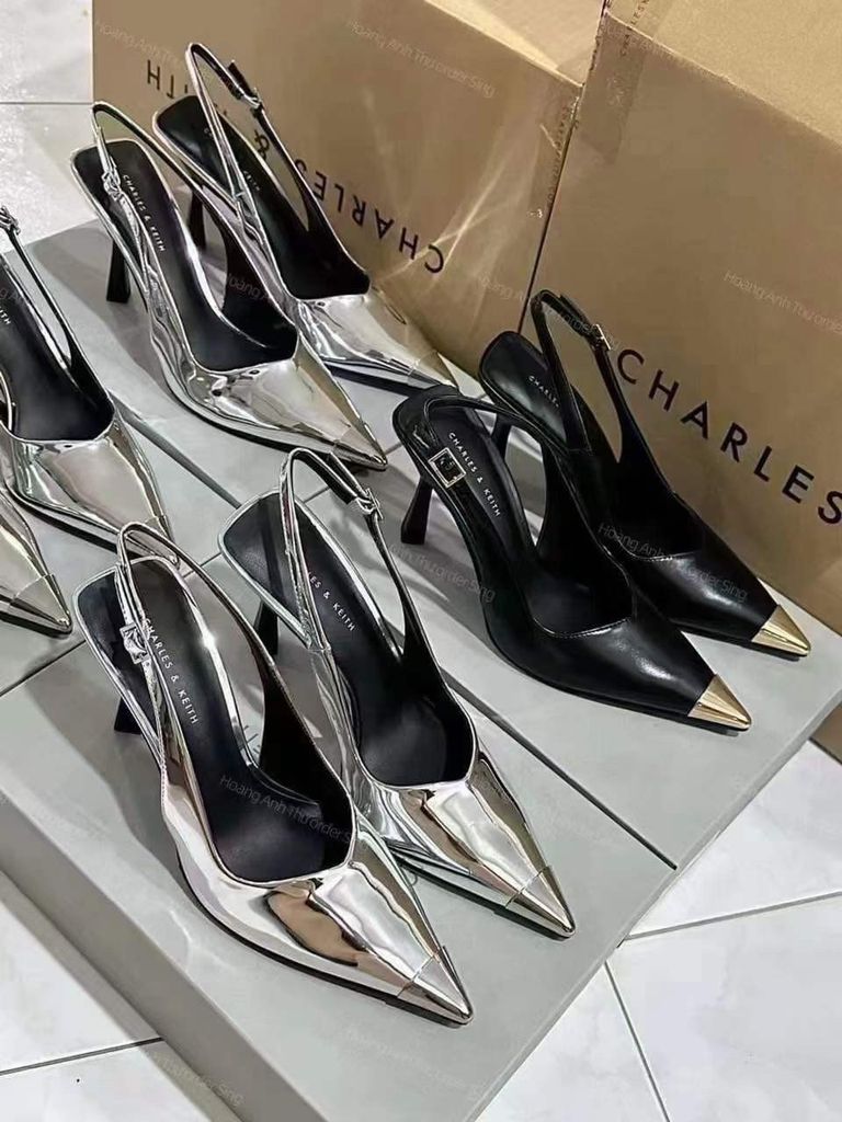 Giày Nữ Charles & Keith Mũi Nhọn – XXS FASHION