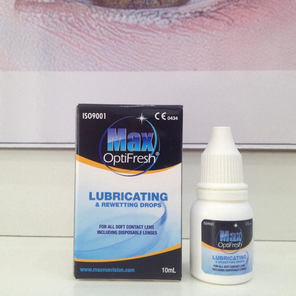 Dung dịch nhỏ mắt Max Optifresh 10ml – Lens4u