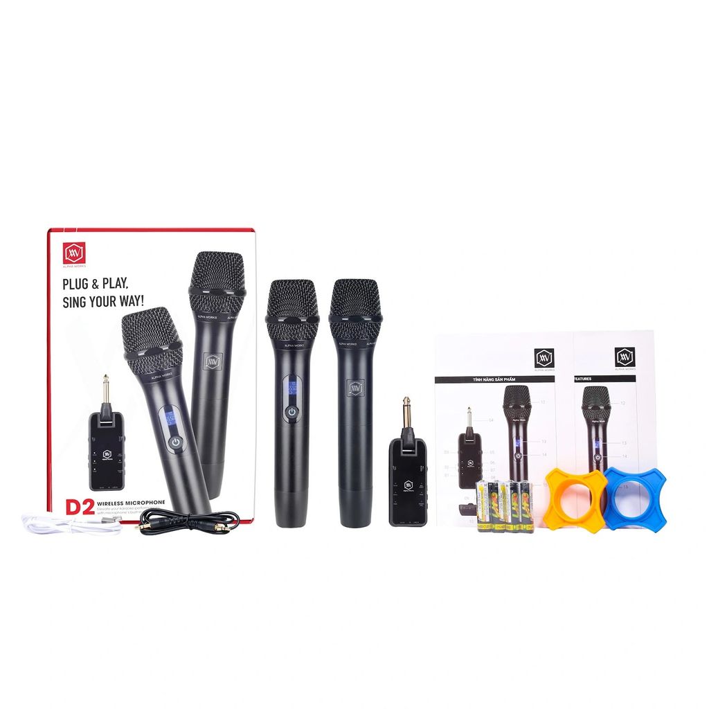 Micro Không Dây Alpha Works D2