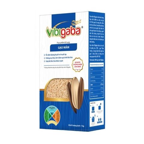 Gạo Mầm Vibigaba Nghệ - Chuyên dùng cho người tiểu đường, đau bao tử