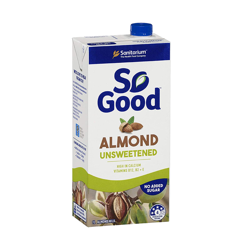 Sữa hạnh nhân không đường So Good 1 lít – Homefarm - Thực Phẩm Nhập ...