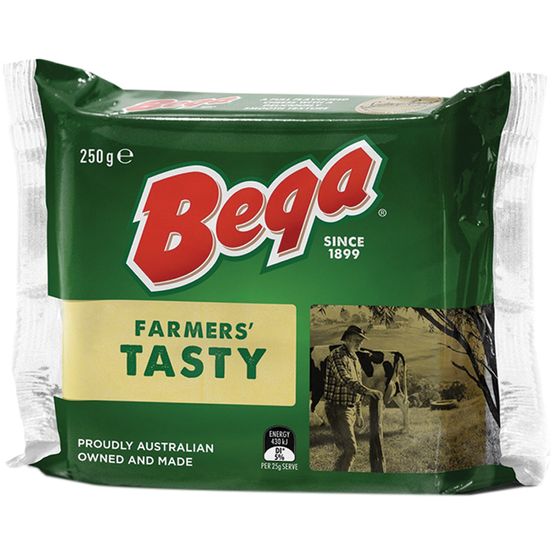 Phomai Bega tasty cheddar cheese 250g – Homefarm - Thực Phẩm Nhập Khẩu ...