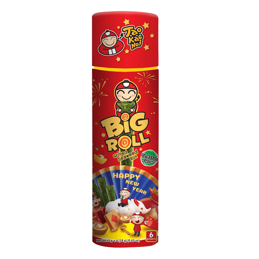 Rong biển TKN BIG ROLL vị Truyền Thống 3g (6 gói) – Homefarm - Thực ...