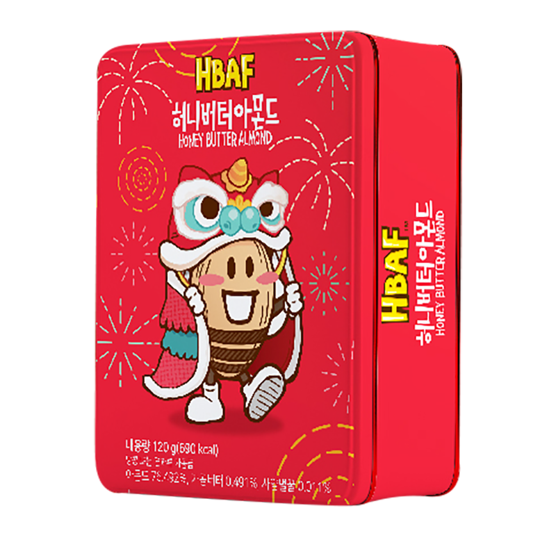 Hạt hạnh nhân tẩm bơ mật ong HBAF 120g – Homefarm - Thực Phẩm Nhập Khẩu Cao Cấp