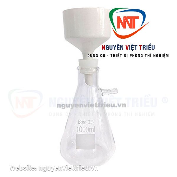 Bộ lọc mẫu phễu sứ buchner – Dụng cụ thí nghiệm Nguyên Việt Triều