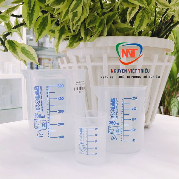 Cốc nhựa chia vạch – Dụng cụ thí nghiệm Nguyên Việt Triều