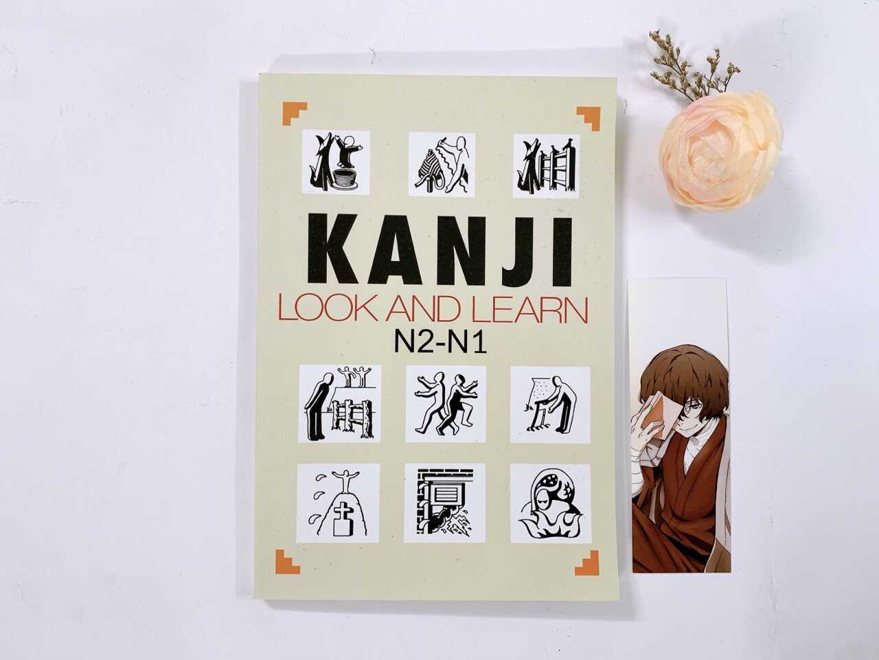 Kanji Look and Learn N2 N1 | Học Kanji qua hình ảnh – Sách 100