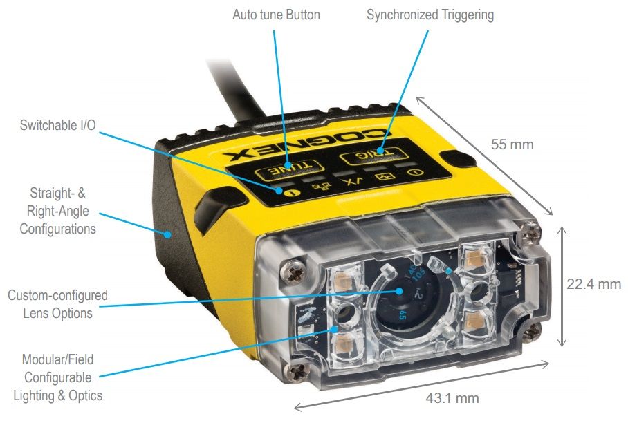 Thiết bị đọc mã vạch cố định Cognex Dataman 260Q – AZCOM
