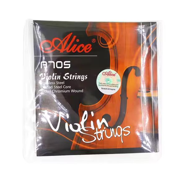 Bộ 4 Dây Đàn Violin Alice A705 – Piano Plus