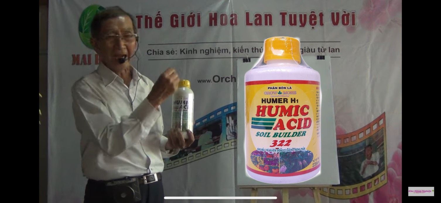 HUMIC 322 chai 235ml – Humic Acid – HOA LAN DUY PHONG