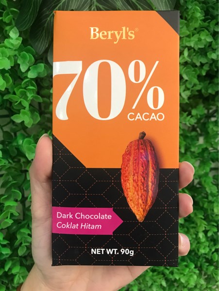 Thanh Socola Đắng Beryl’s 90g – Siêu Thị Luxy