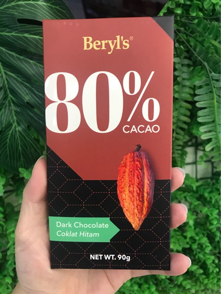 Thanh Socola Đắng Beryl’s 90g – Siêu Thị Luxy
