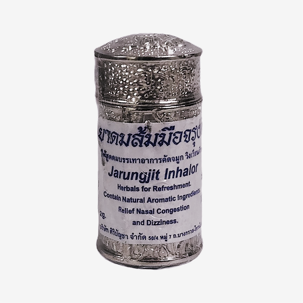 Chai Bạc Trị Xoang Thái Lan Jarungjit Inhalor 2g – Siêu Thị Luxy