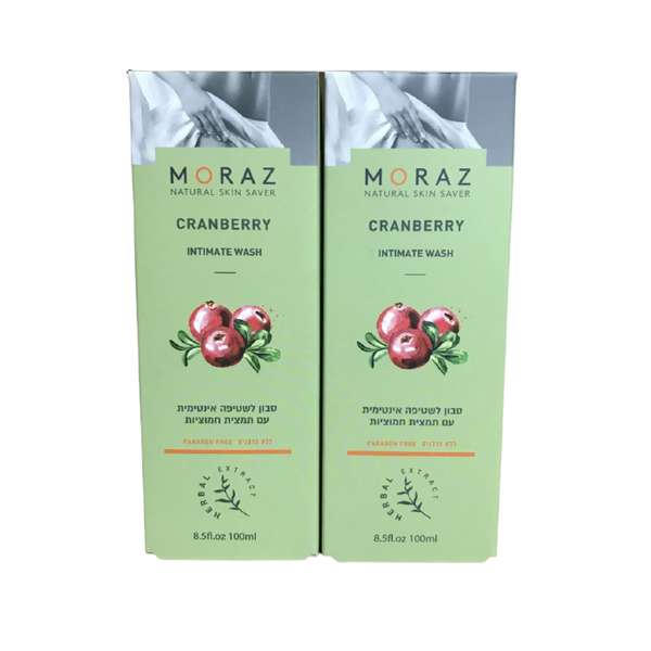 Dung dịch vệ sinh phụ nữ Moraz chiết xuất từ Cranberry – Nhà Của Mẹ