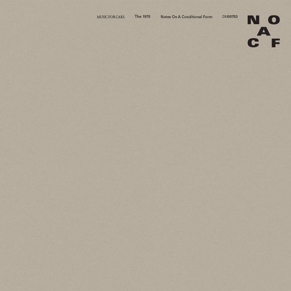 The 1975 - Notes on a Conditional Form - Đĩa CD – Hãng Đĩa Thời Đại ...