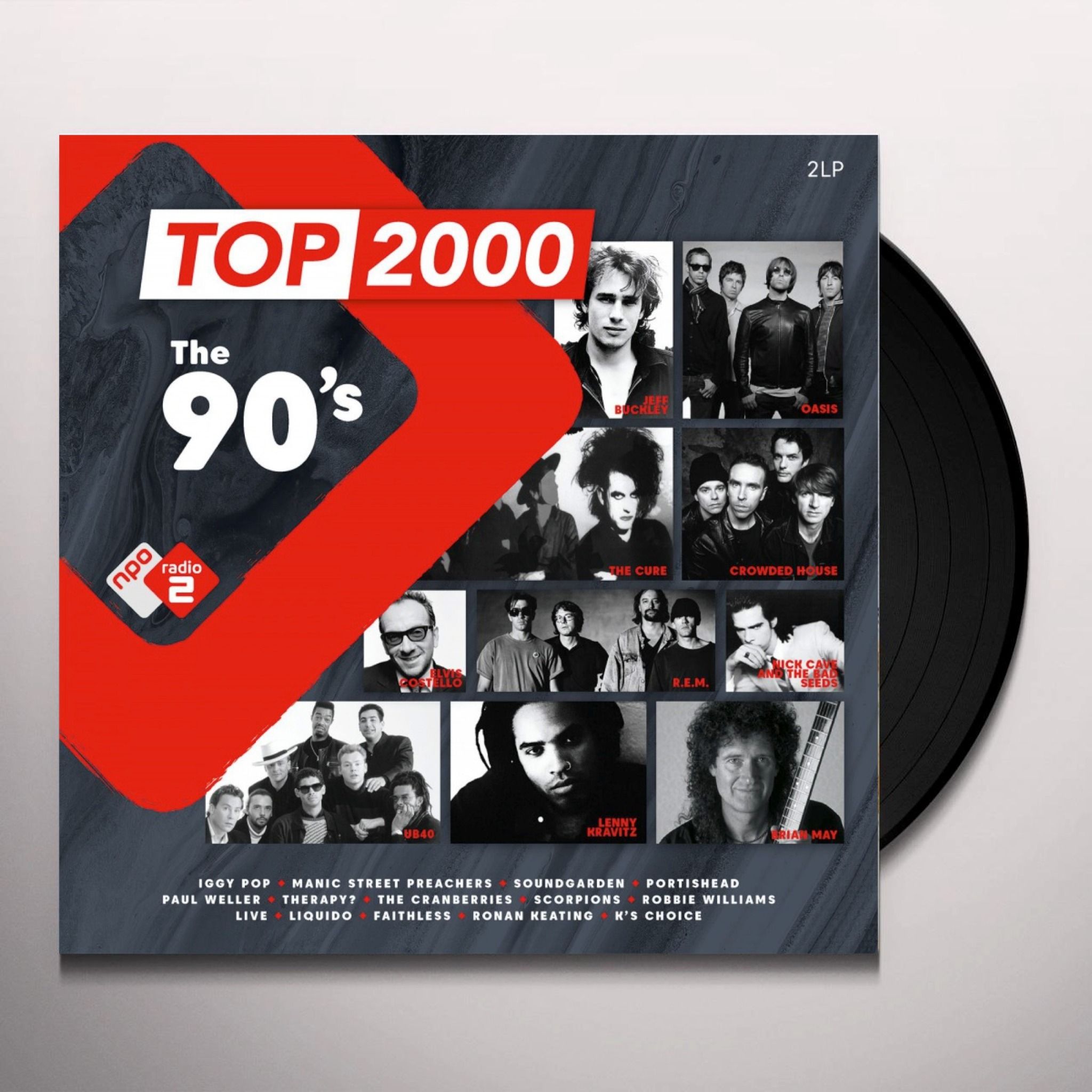 Various Artists - Top 2000 - The 90's (Vinyl 2LP) - Đĩa than - Đĩa Tha ...