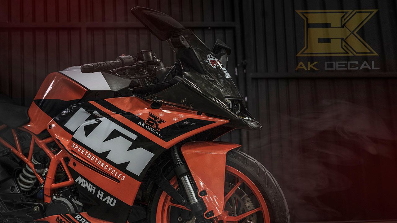 Tem xe KTM RC250 - 001 – AK Premium
