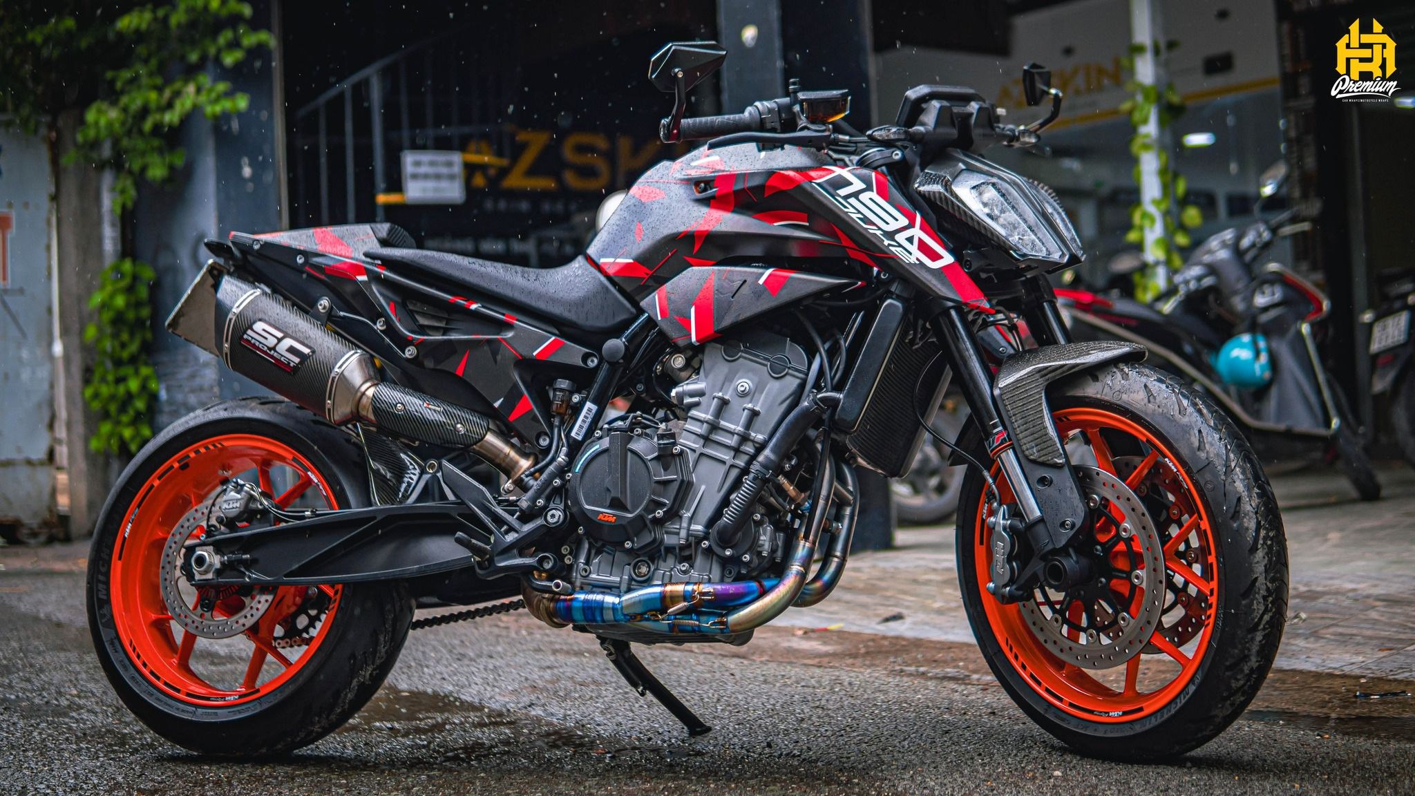 Tem xe KTM Duke 790 - 001 – AK Premium