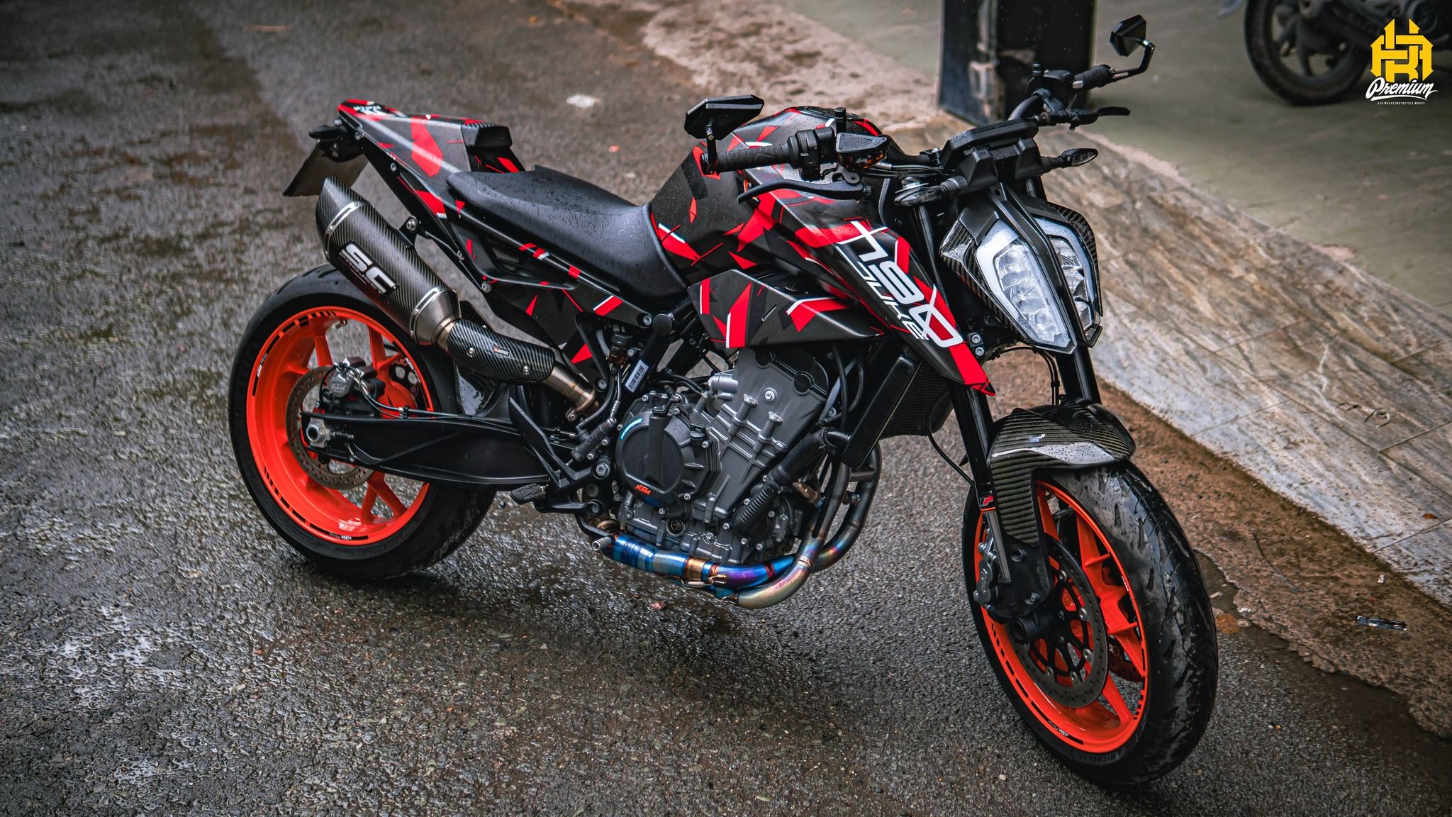 Tem xe KTM Duke 790 - 001 – AK Premium