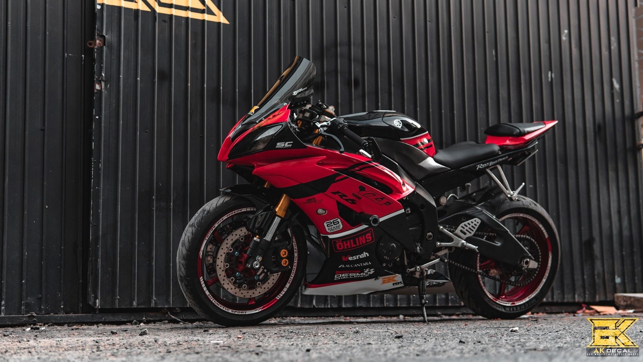 Tem xe Yamaha R6 - 006 – AK Premium