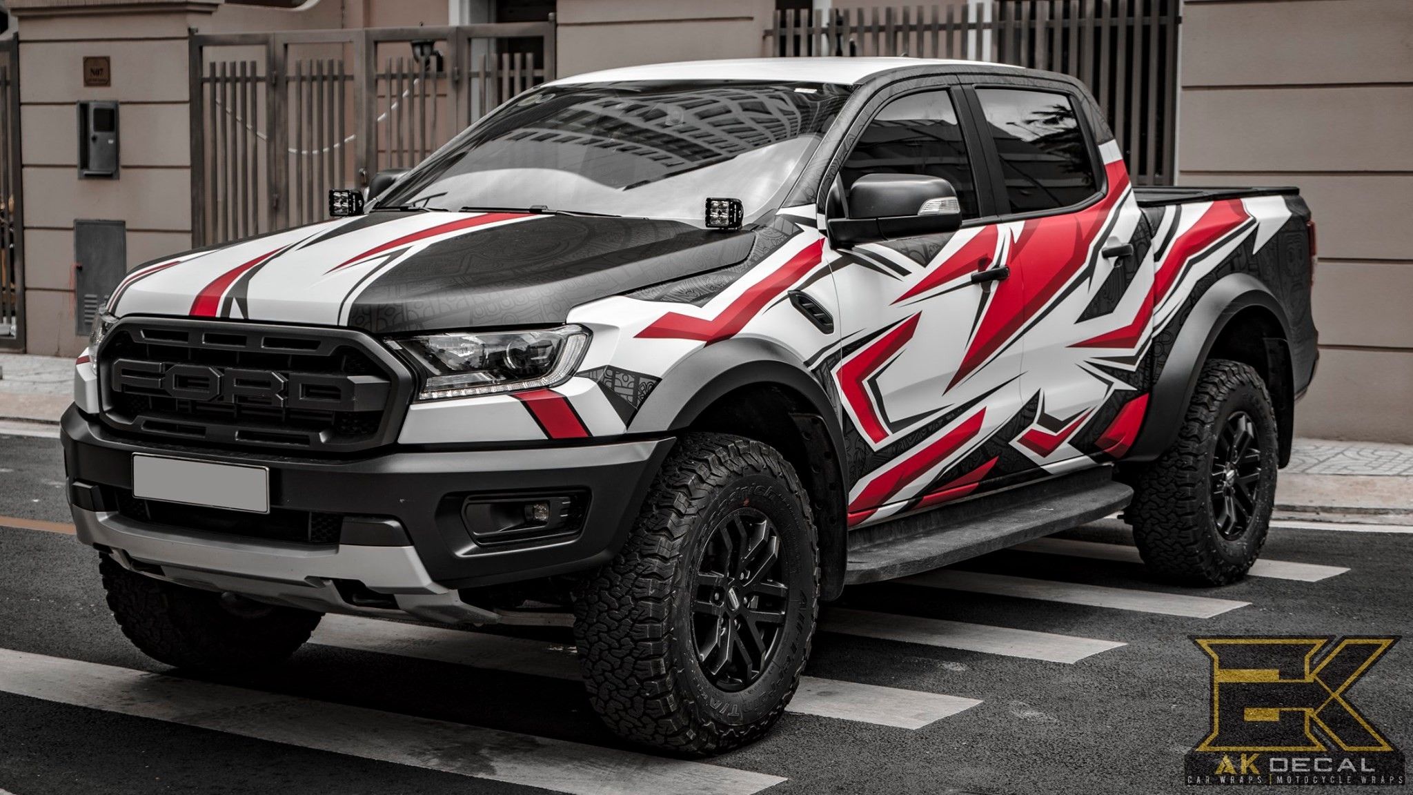 Tem xe Ford Ranger - 014 – AK Premium