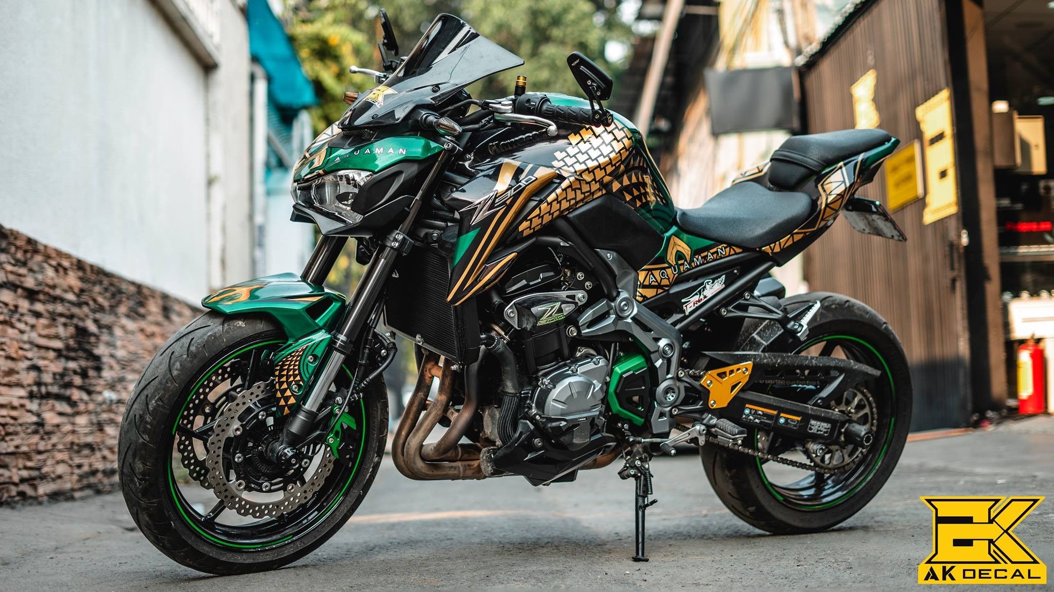 Tem xe Kawasaki Z900 - 002 – AK Premium