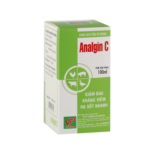 Anagin C INJ – Thuốc Thú Y Việt Nam