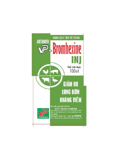 BROMHEXIN INJ – Thuốc Thú Y Việt Nam