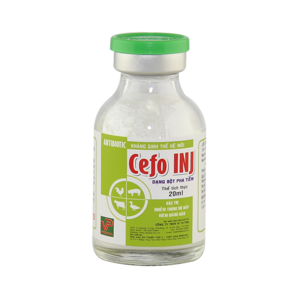 Cefo INJ – Thuốc Thú Y Việt Nam