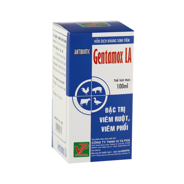 Gentamox LA – Thuốc Thú Y Việt Nam