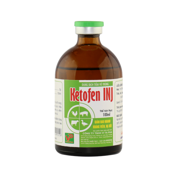 Ketofen INJ – Thuốc Thú Y Việt Nam