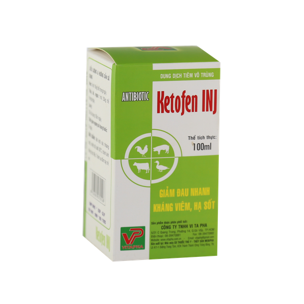 Ketofen INJ – Thuốc Thú Y Việt Nam
