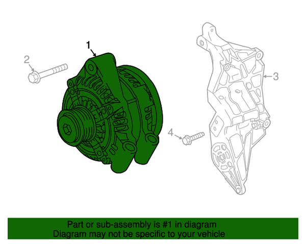 Máy phát Discovery 30l diesel Range rover sport 30l diesel LR076696, L ...