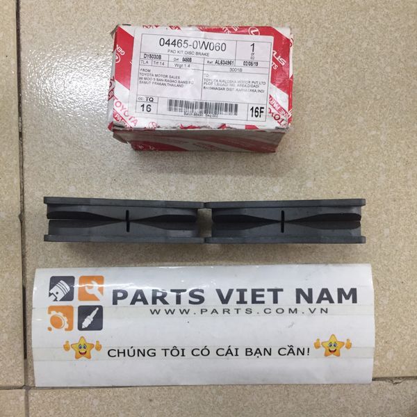 MÁ PHANH TRƯỚC LEXUS LS430 ĐỜI 2006 04465-0W060, 044650W060 – Phụ Tùng ...