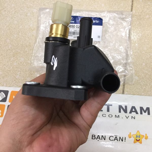 CỤM ỐNG NƯỚC LIỀN CẢM BIẾN HYUNDAI GETZ MÁY 1.1 25650-02801, 256500280 ...