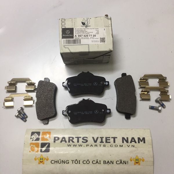 MÁ PHANH SAU MERCEDES BENZ GL400 4MATIC ĐỜI 2015 A0074207720 – Phụ Tùng ...