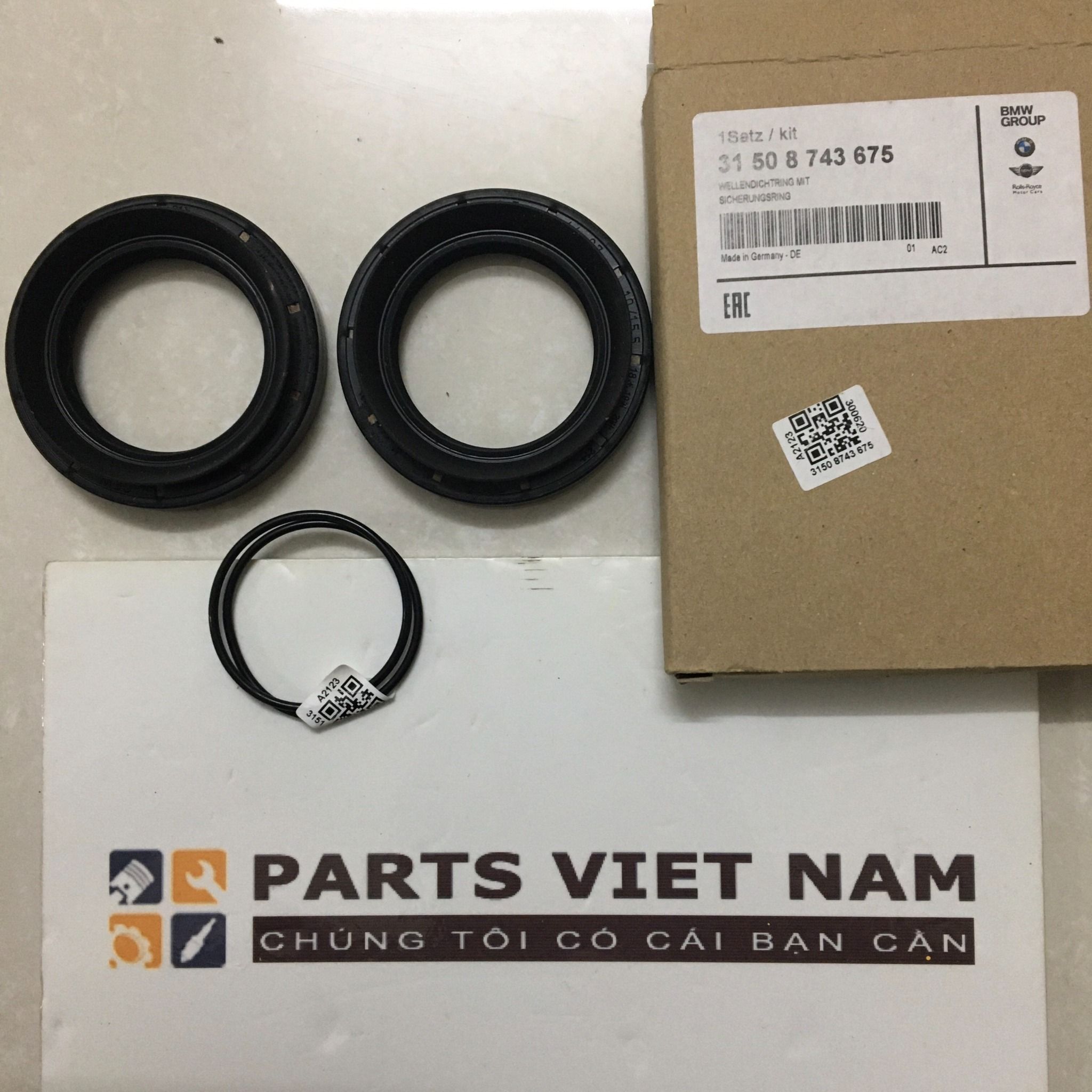 Phớt láp cầu trước BMW X6 2008 mã 31508743675 – Phụ Tùng Ô Tô Tuấn Tú ...