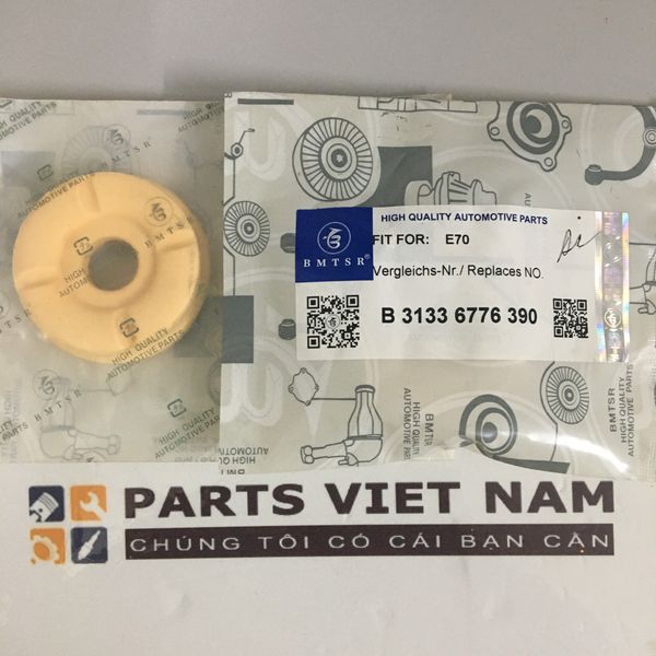 Đệm cao su trên bát bèo xe BMW X6 E71, X5 E70 mã 31336776390, 31336776 ...