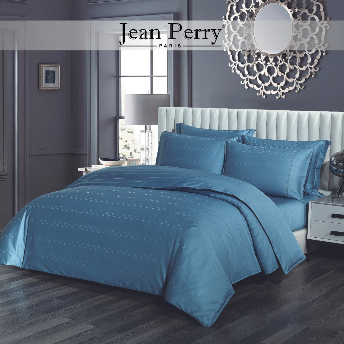 Bộ drap, áo gối và chăn Combed Cotton Jean Perry Coray – Jean Perry Việt Nam