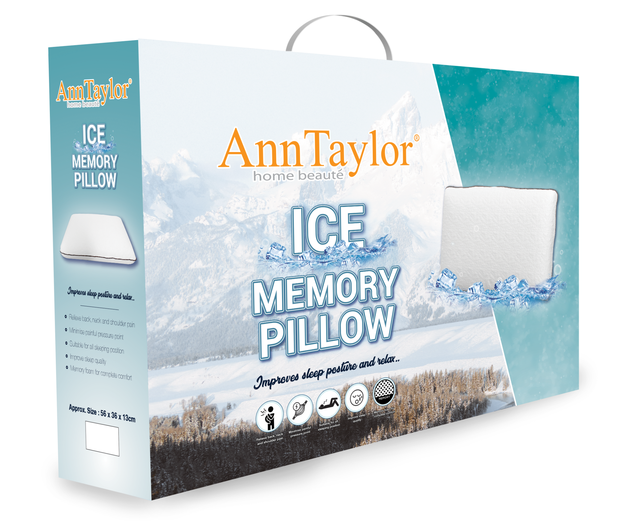 Jean Perry - Gối nằm Ann Taylor Memory Foam Ice Classic – Jean Perry ...