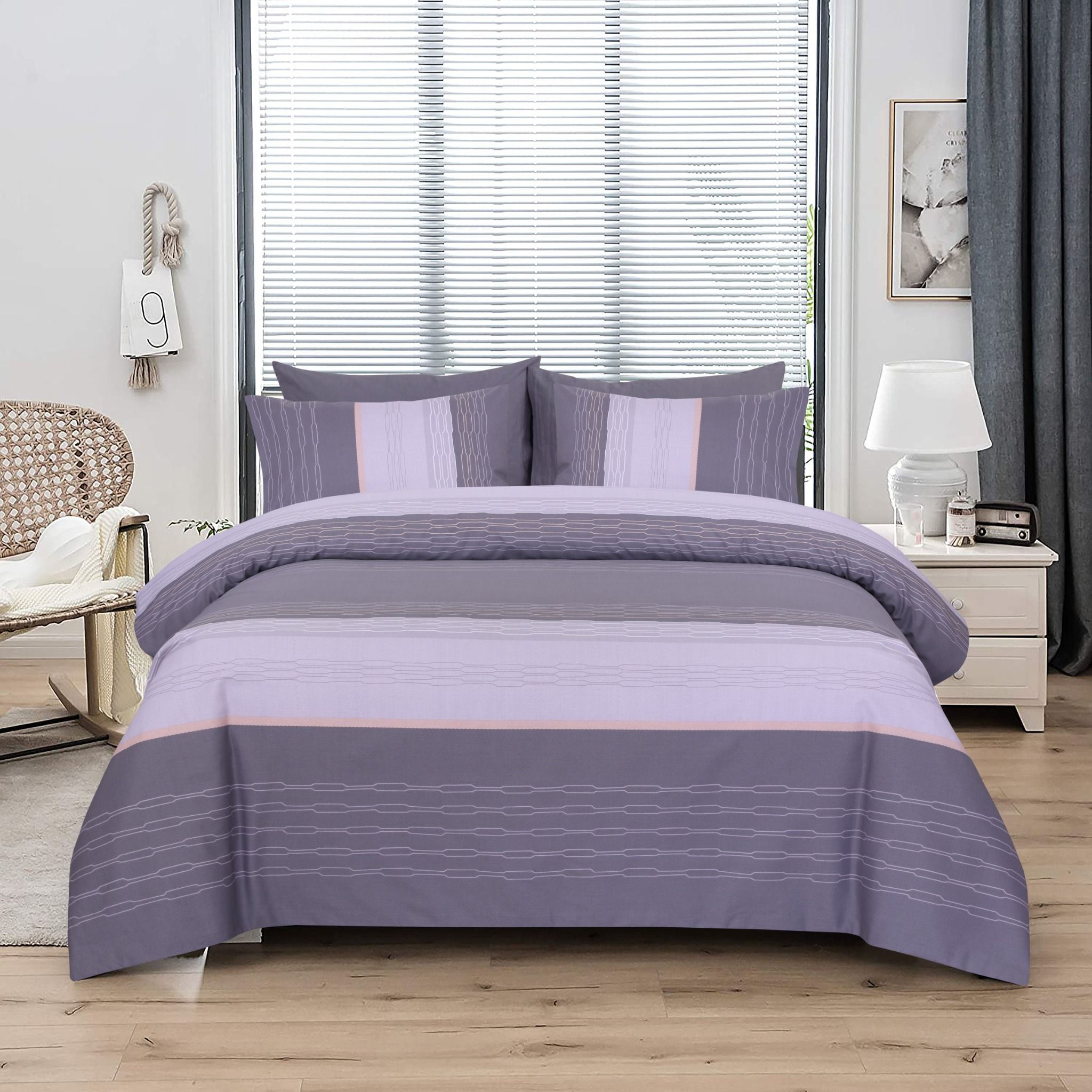 Bộ ga áo gối kèm vỏ chăn Combed Cotton Sarah Miller Austin – Jean Perry ...