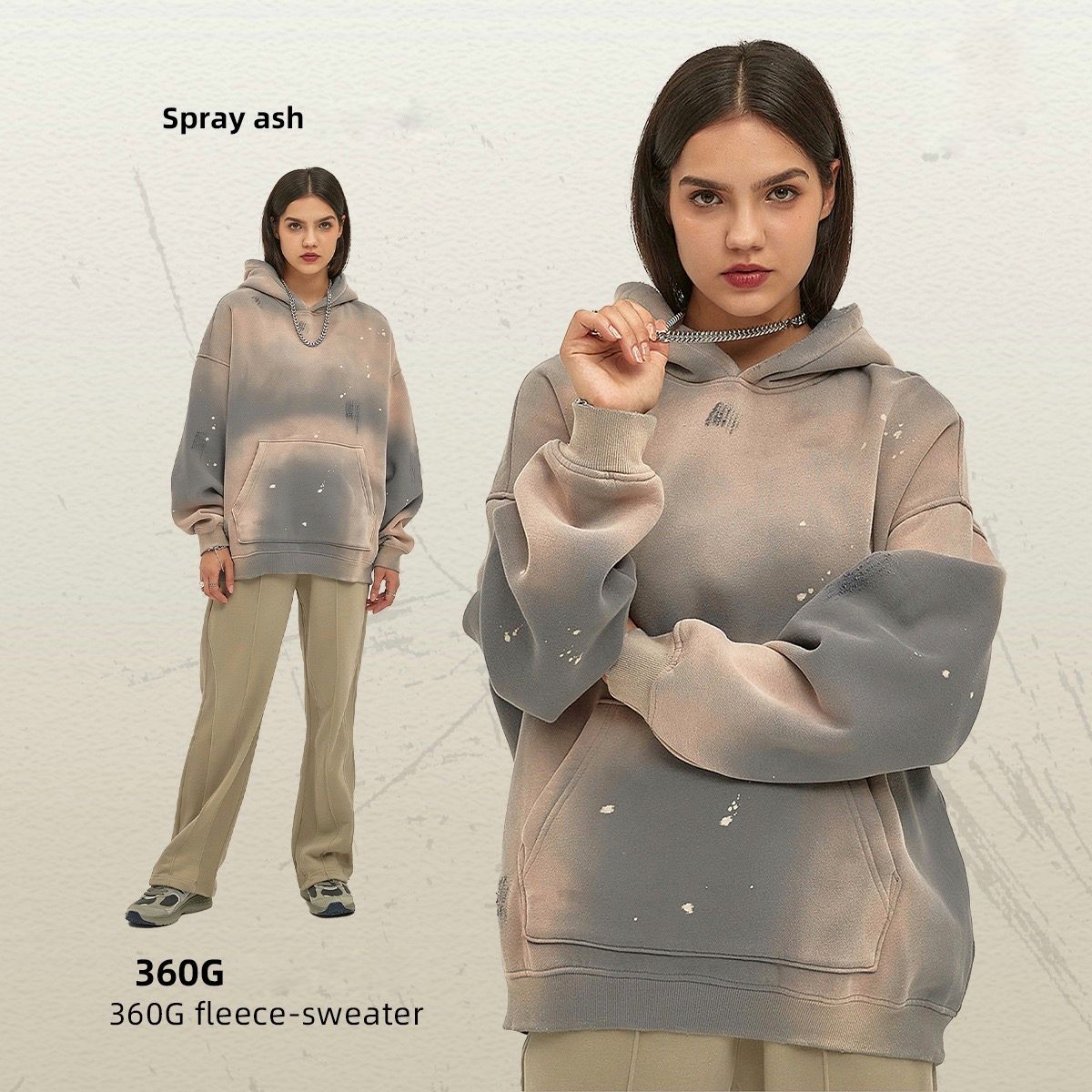 ARTIE ™️| ÁO HOODIE OVERSIZE TRÙM ĐẦU WASH BASIC AR 2521 – T2NG
